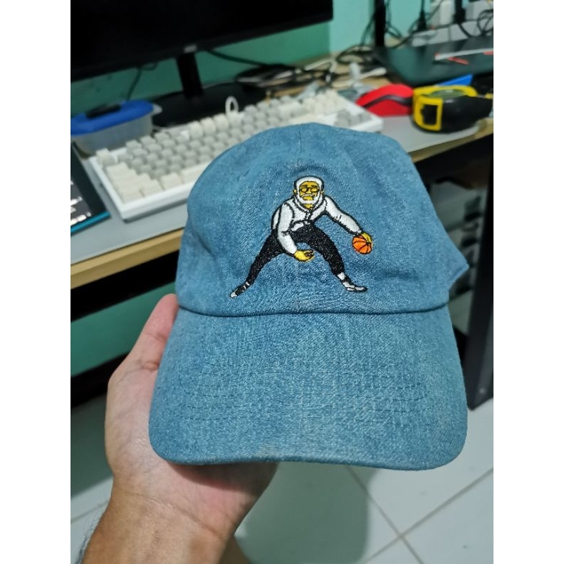 Uncle Drew adjustable denim cap | Shopee Malaysia