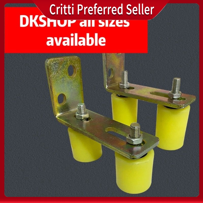 Sliding Gate Top Guide Nylon Rollers nylon guide roller With L Bracket ...