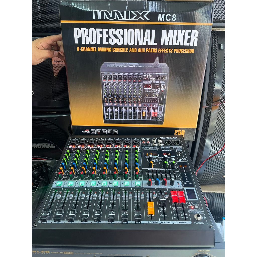 MC8 8 Channel Passive Mixer (Imix/Trident) | Shopee Malaysia