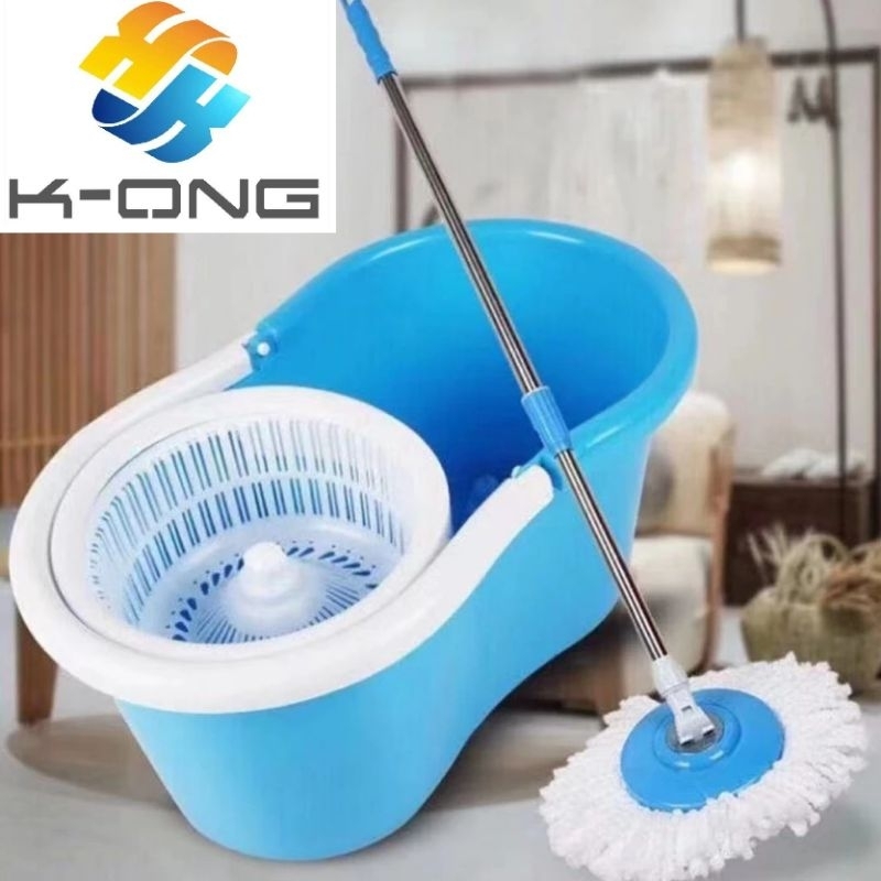 Big Mop With Spinner and Bucket Magic Spin Tornado Mop 360 Easy ...