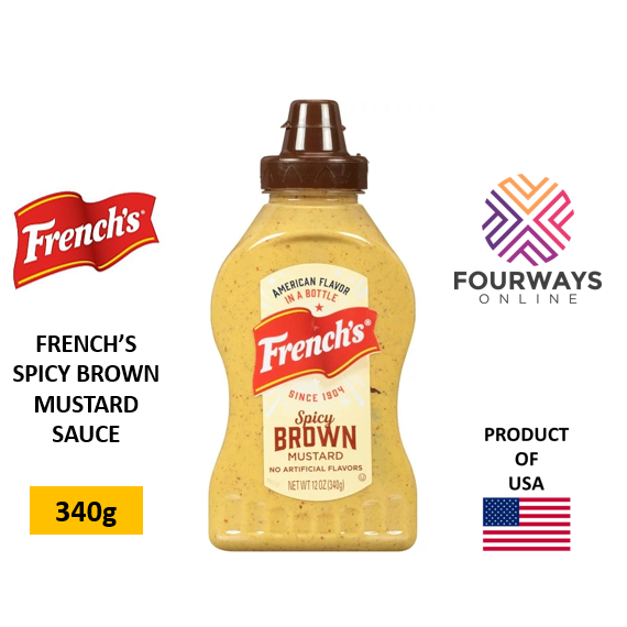 French's Spicy Brown Mustard 340g | Shopee Malaysia