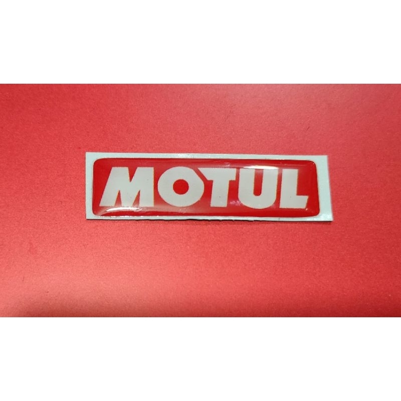 MOTUL EMBOSSED STICKER,HELMET STICKER | Shopee Malaysia
