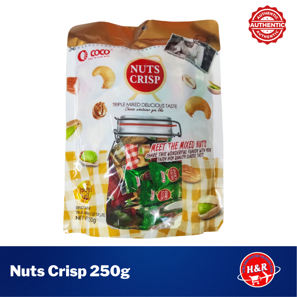 COCO Nuts Crisp 250g - Triple Mixed Delicious Taste | Shopee Malaysia
