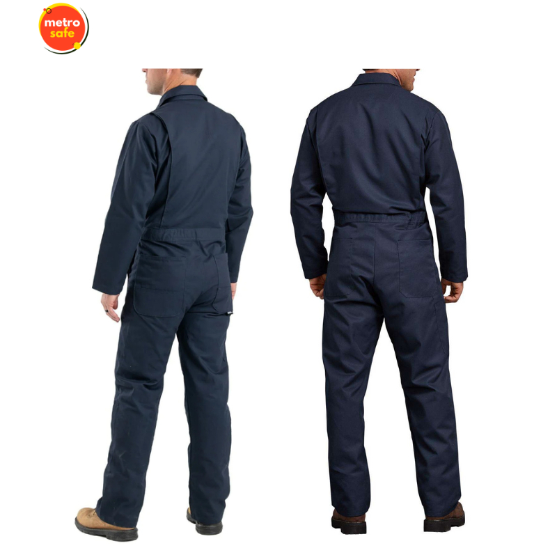 Industrial Safety Coverall Jump Suit Heavy Duty Cotton Twill for ...