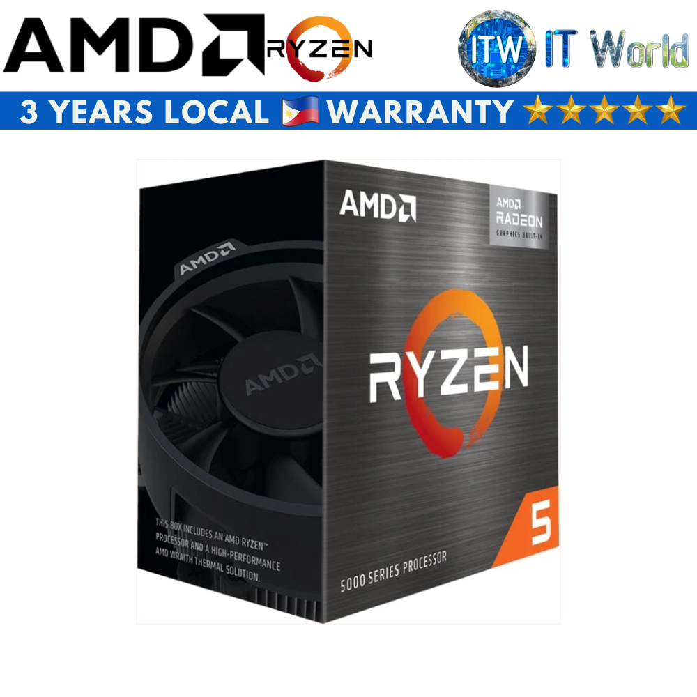 AMD Ryzen 5 5600GT 6-Cores 12-Threads Desktop Processor with Wraith Stealth Cooler | Shopee Malaysia