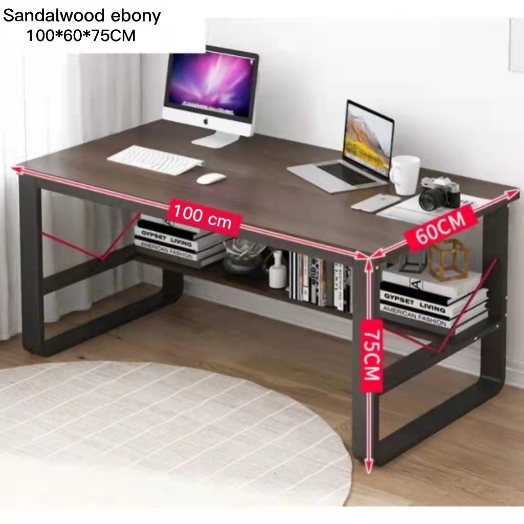 Computer table 120CM Office desk study desk PC laptop table home table ...