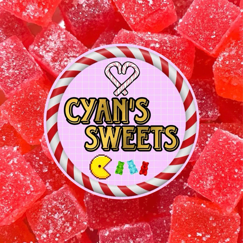 STRAWBERRY CUBES GUMMY PER POUCH (ENCHILADO AVAILABLE) (200g/300g/500g ...