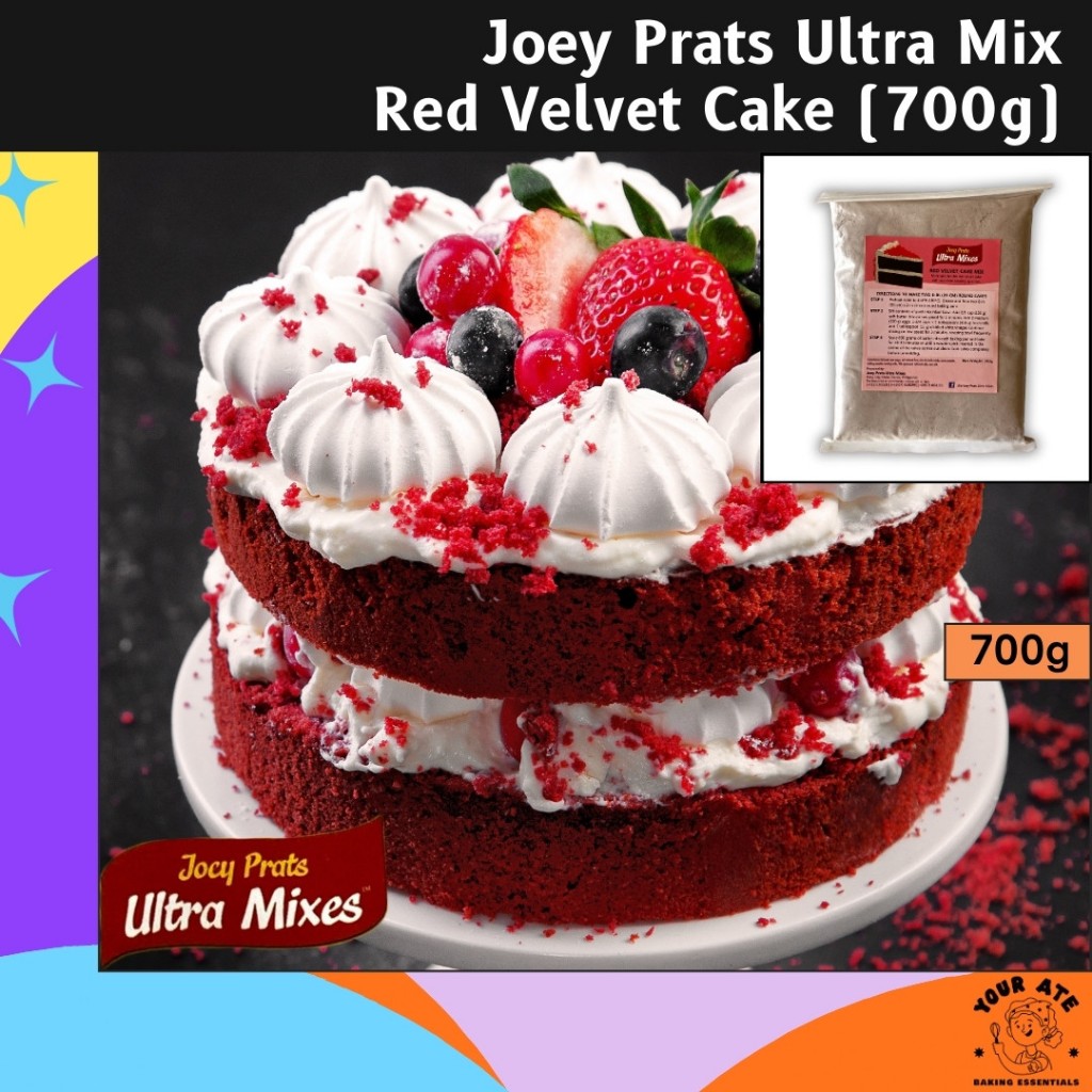 Joey Prats Ultra Mix - Red Velvet Cake (700g) | Shopee Malaysia