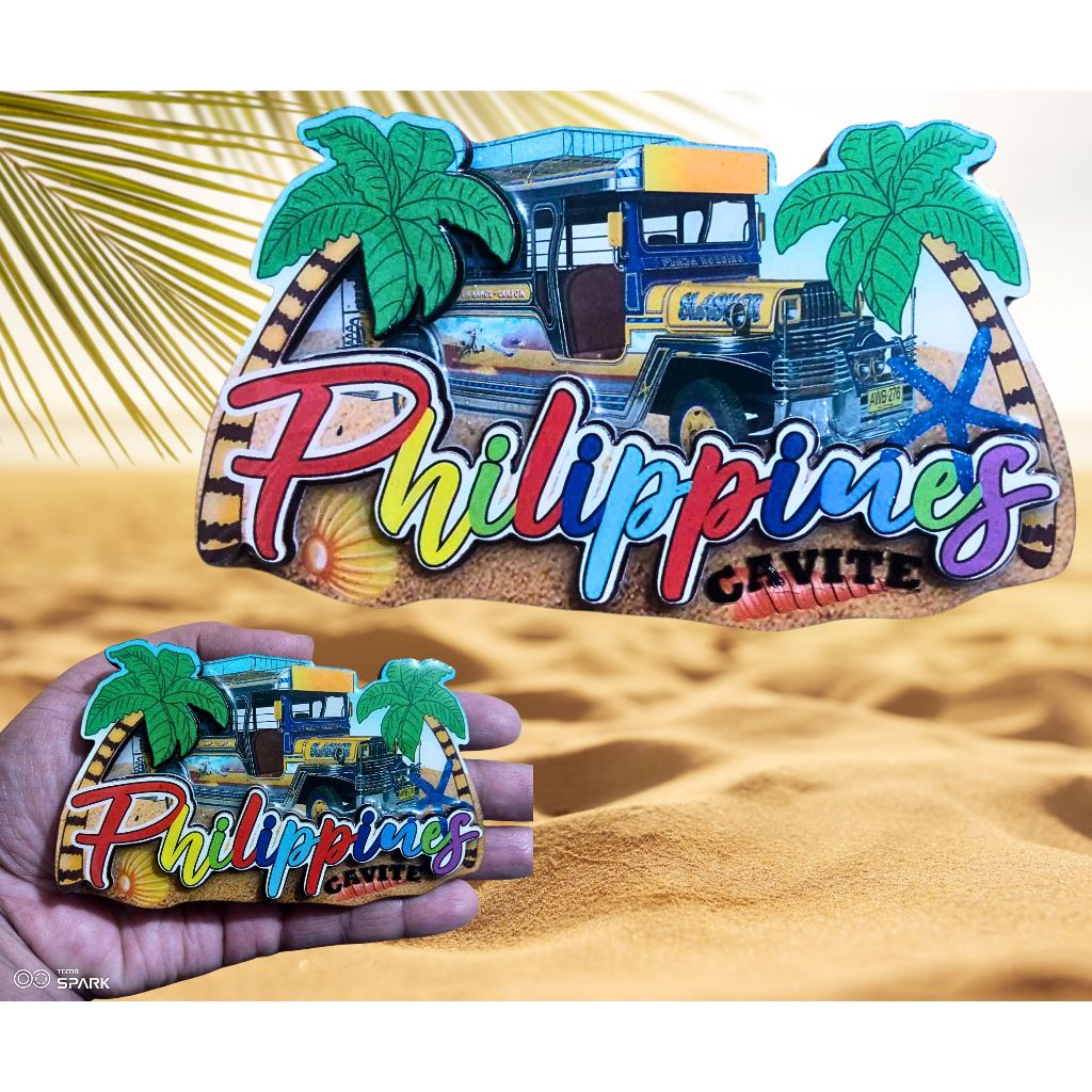 CAVITE DESIGN REF MAGNET SOUVINER PHILIPPINES | Shopee Malaysia
