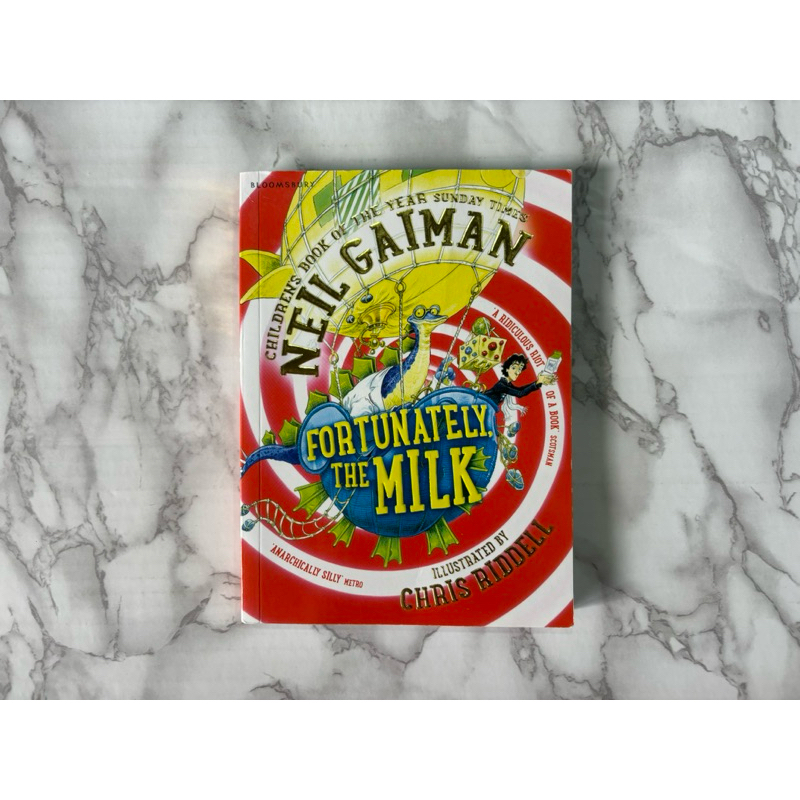 Fortunately, the Milk by Neil Gaiman (Fantasy) | Shopee Malaysia