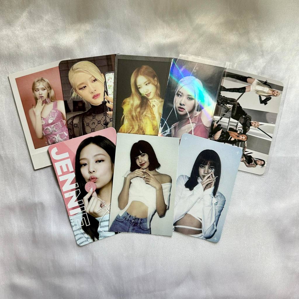 BLACKPINK Official Photocards (Jennie, Lisa, Rose, Jisoo) | Shopee Malaysia