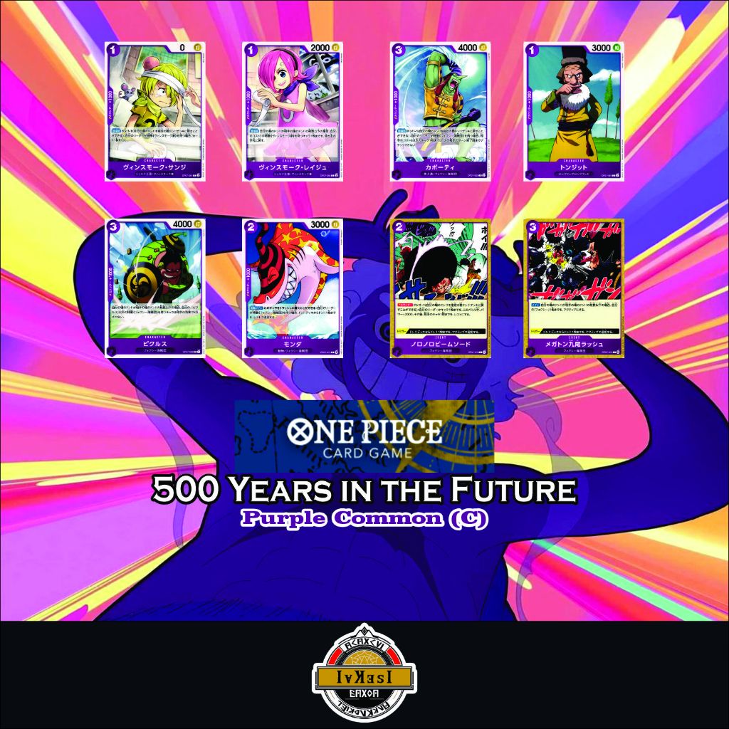 One Piece Card Game - 500 Years in the Future (OP07) - Purple (C) | Shopee Malaysia