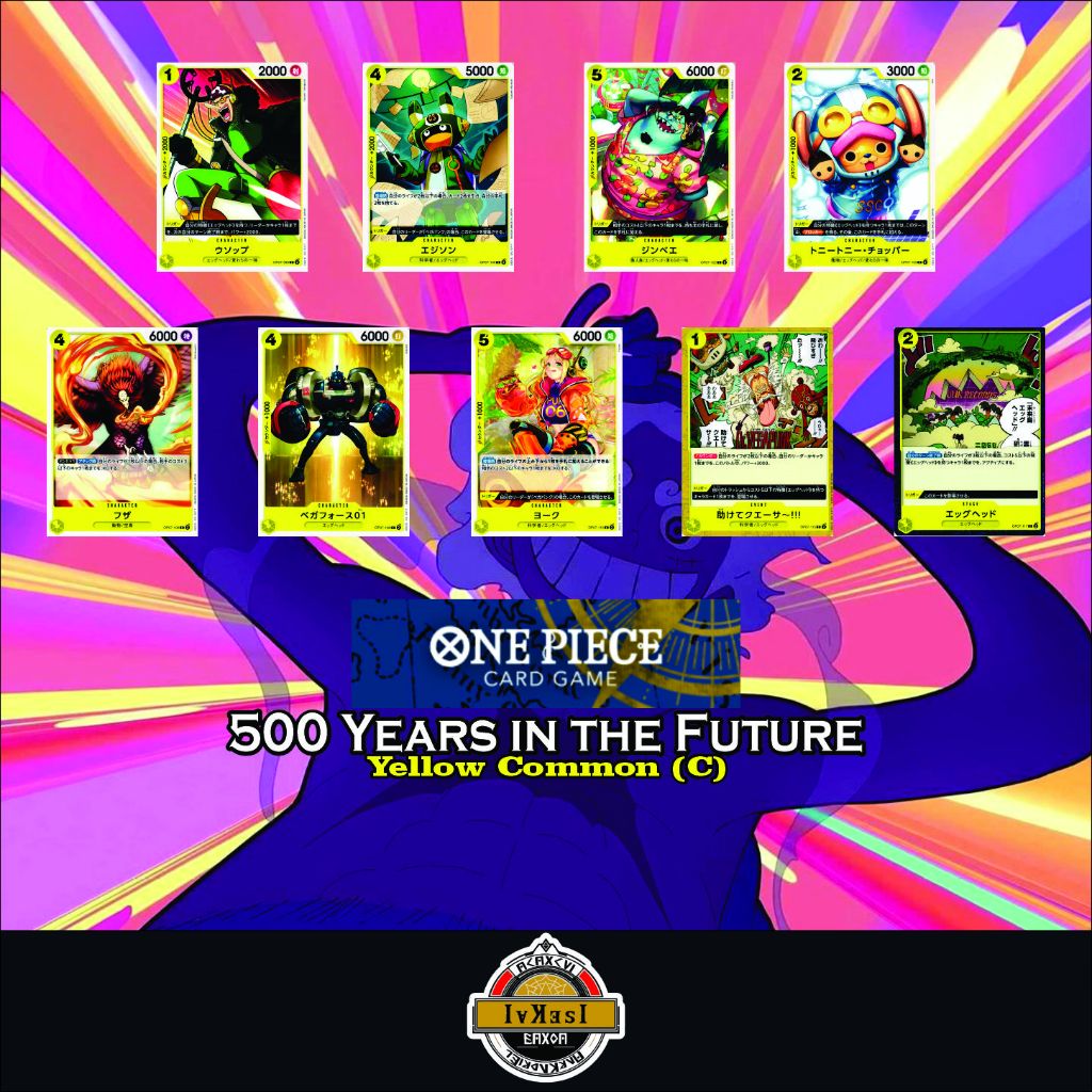 One Piece Card Game - 500 Years in the Future (OP07) - Yellow (C) | Shopee Malaysia