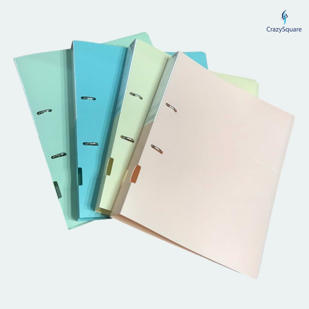 CSQUARE A4 SIZE MACAROON COLOR 2D RING FILE BINDER FOLDER FOR SCHOOL ...