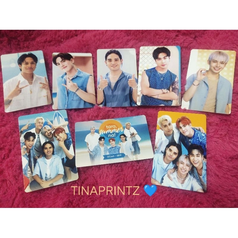 SB19 X GCASH SUMMER PHOTOCARDS SET (8pcs+1) | Shopee Malaysia