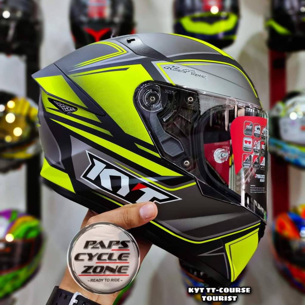KYT TTC TOURIST FULLFACE HELMET | Shopee Malaysia