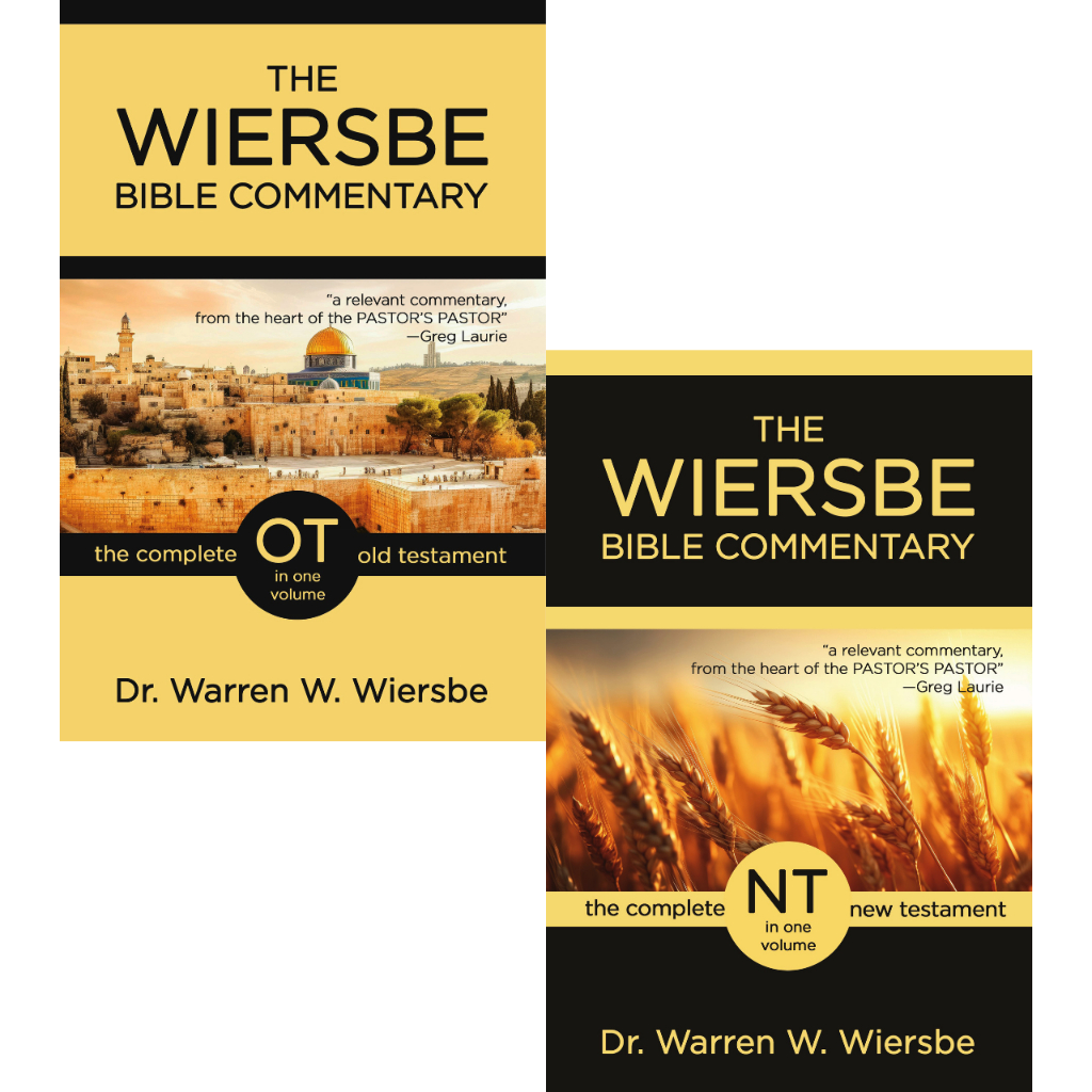 The Wiersbe Bible Commentary (Old Testament & New Testament) | Shopee ...