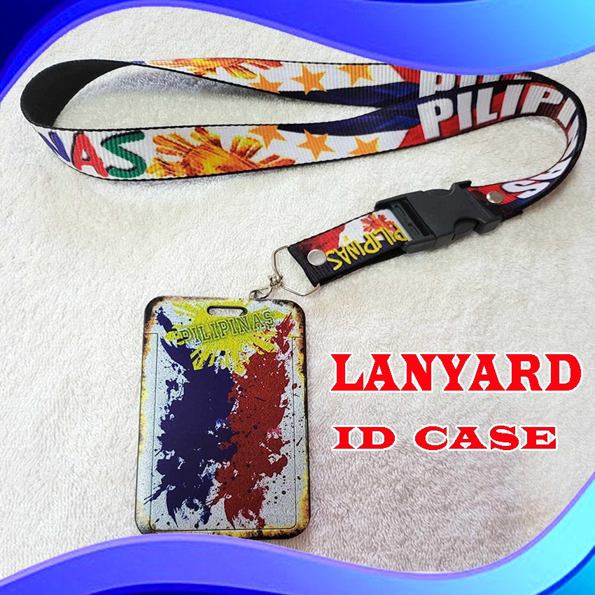NEW FLAG PILIPINAS ID HOLDER ID SLING | Shopee Malaysia