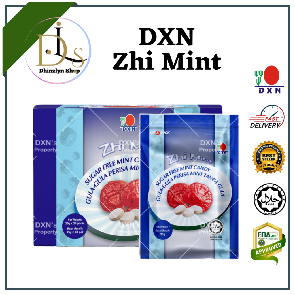 DXN Zhi Mint - 24 packs x 25g per box | Shopee Malaysia