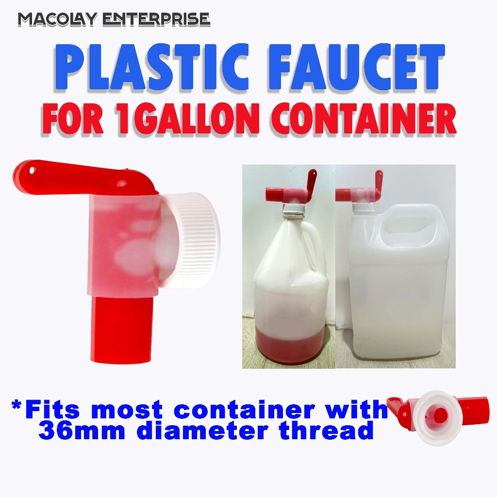Plastic Faucet for 1 Gallon Container Detailing Chemical Dispenser by ...