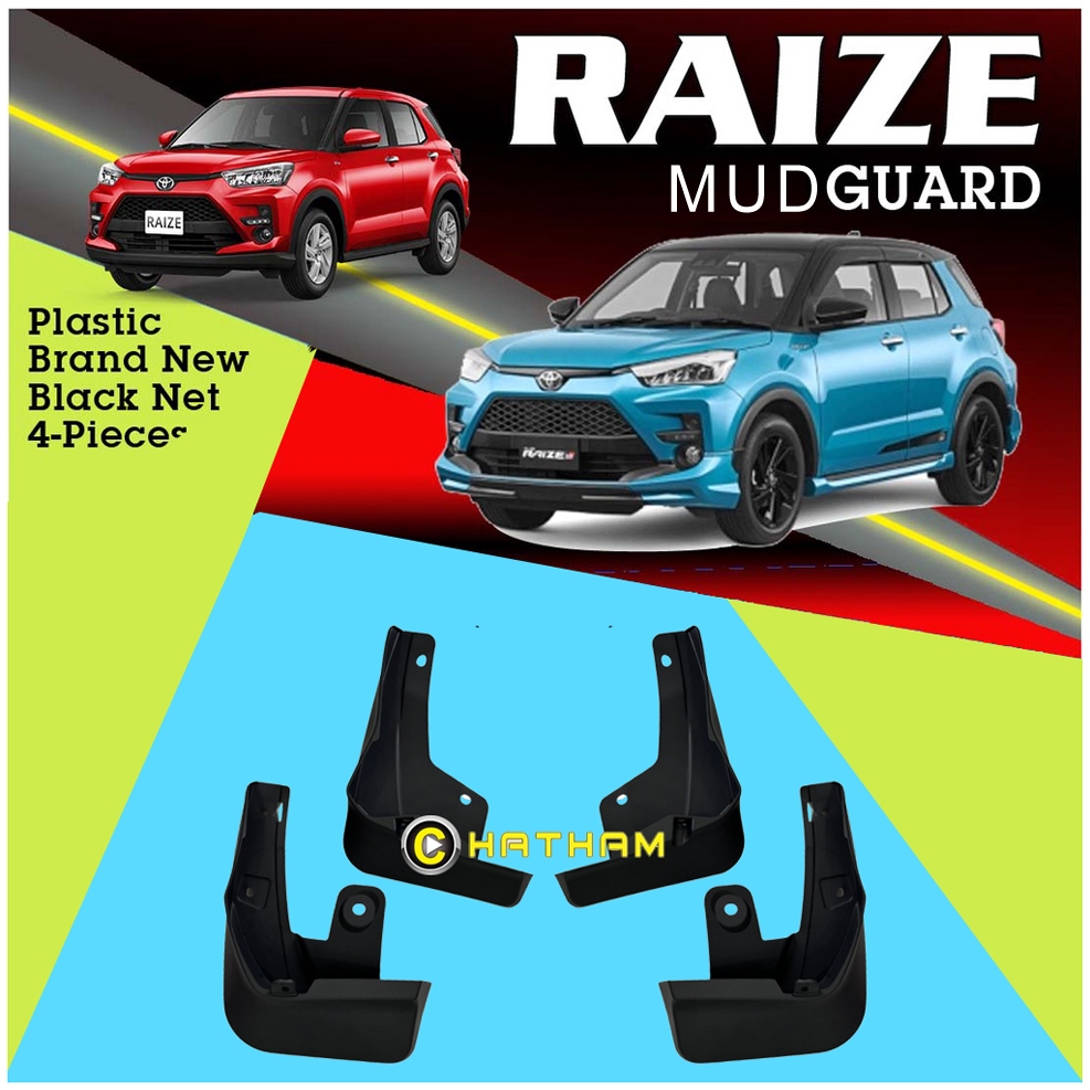 Toyota Raize ( Mudguard Mud Guard Mudflap ) | Shopee Malaysia