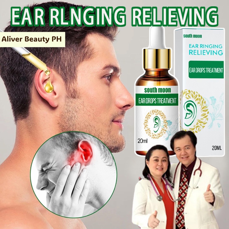 South Moon Tinnitus liquid Ear Drops Treatment Remover Earache Liquid ...