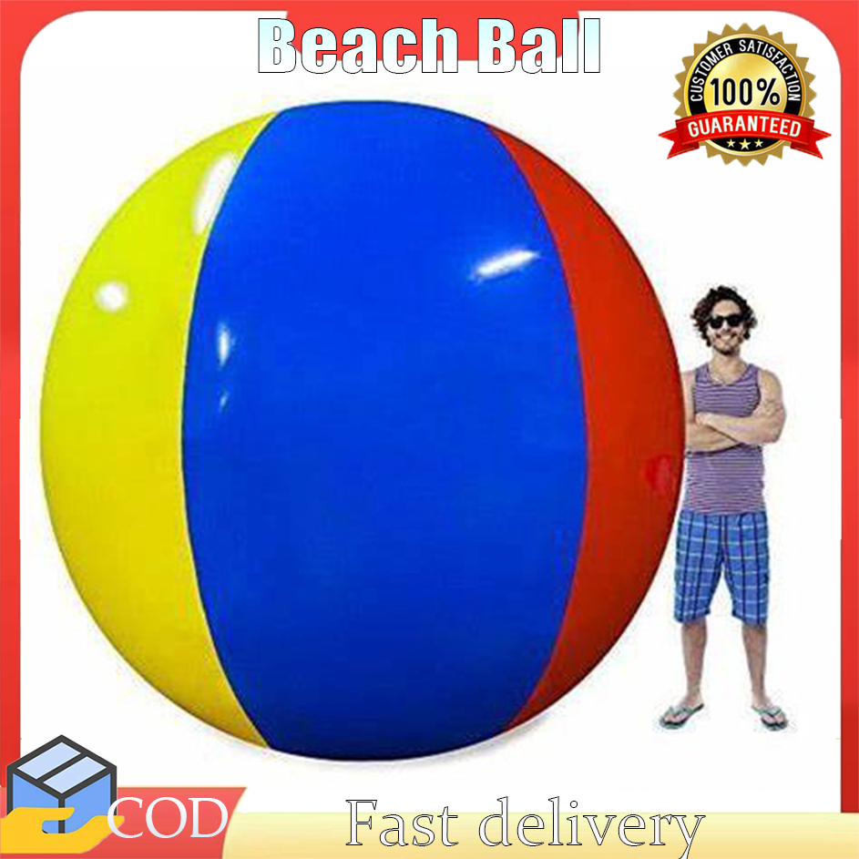 100cm/130cm/150cm/200cm Giant Inflatable Beach Ball Large Three-color ...