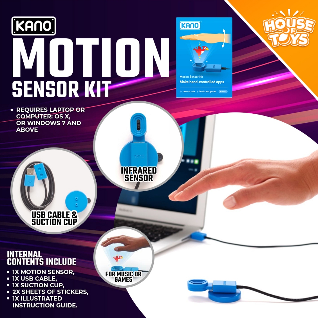 Kano Motion Sensor Kit – Learn to code with movement | Shopee Malaysia