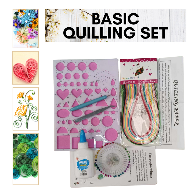 Basic Paper Quilling Set | Shopee Malaysia