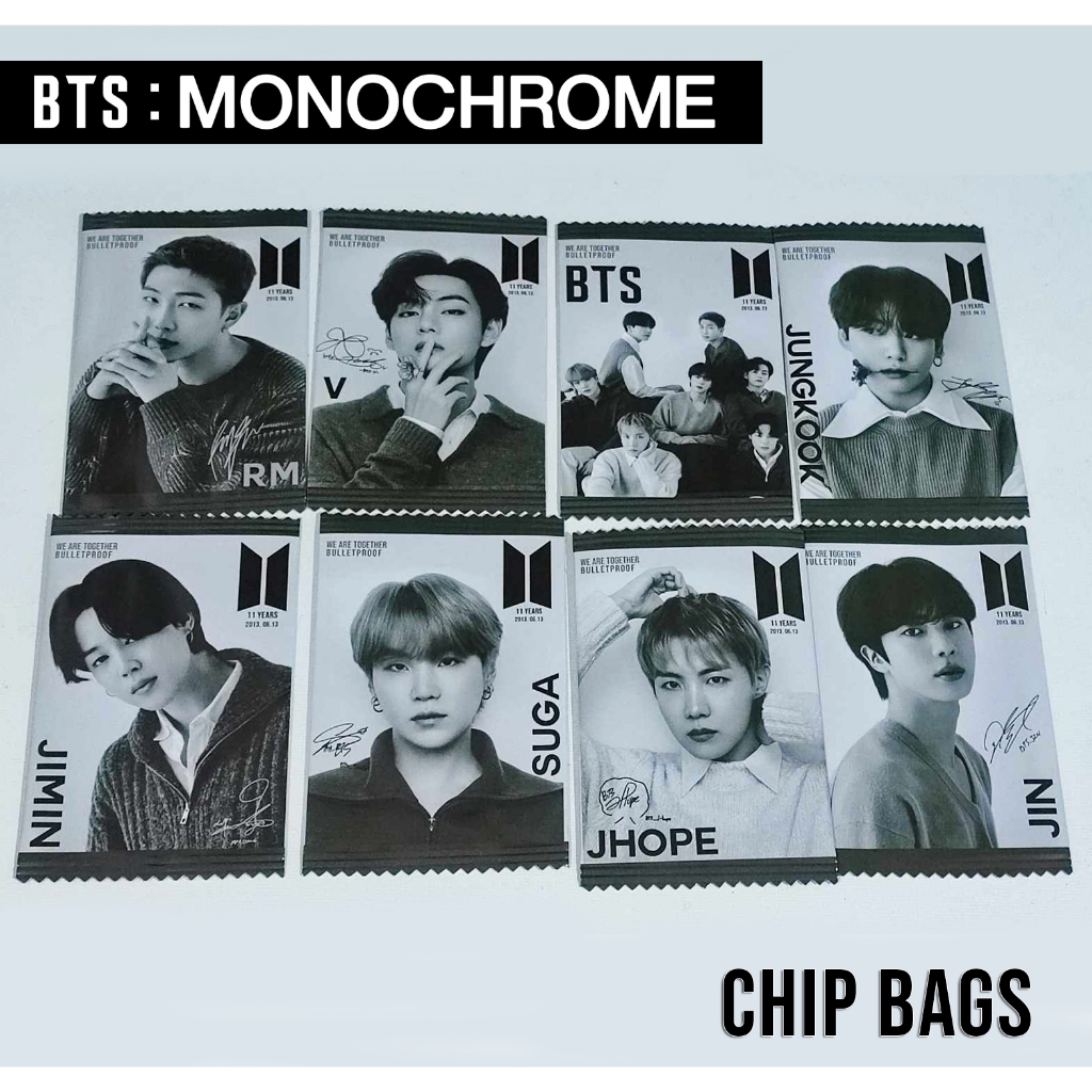 BTS Chips Bags Fanmade Design Perfect for Freebies and Giveaways ...