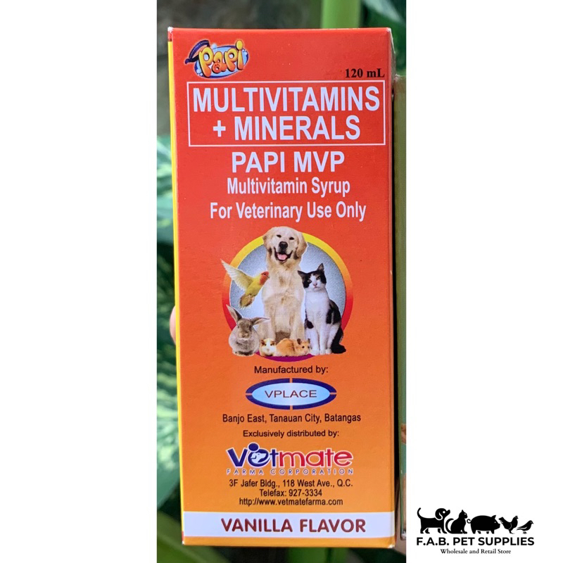 PAPI MVP Multivitamins Syrup 120mL | Shopee Malaysia