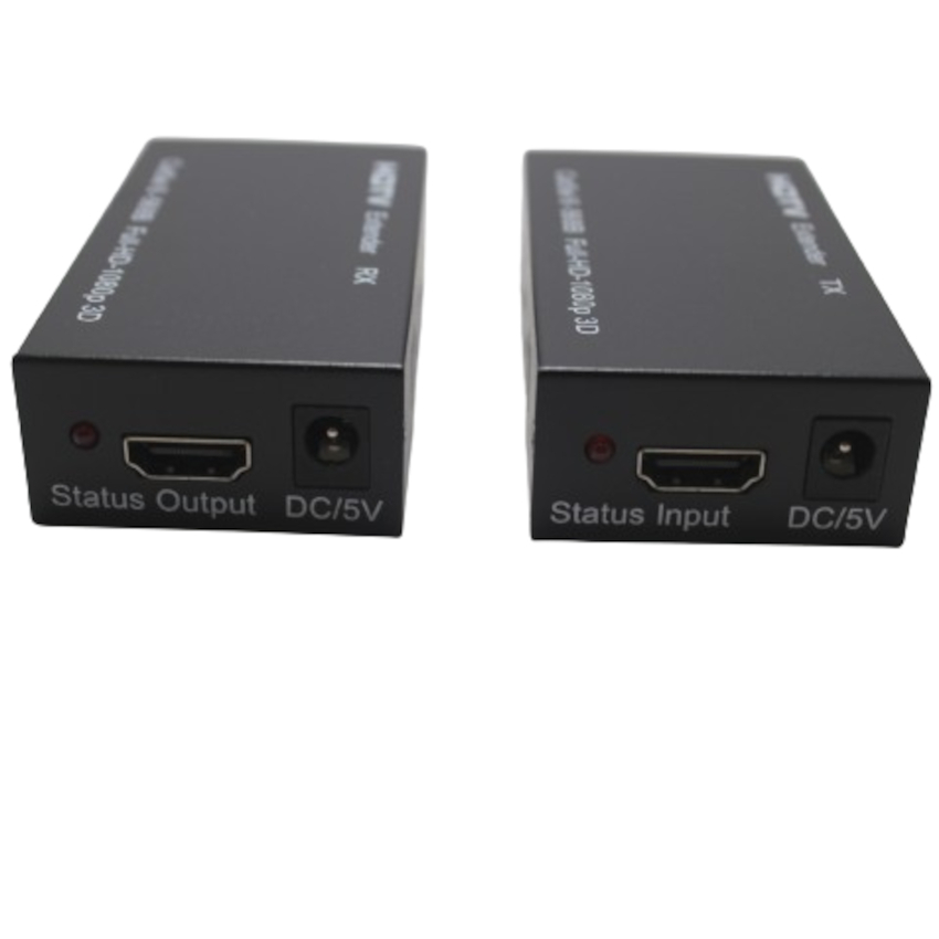 60M 1080P FHD HDMI Extender 60M Extension Over Single Cable CAT5E/6 ...