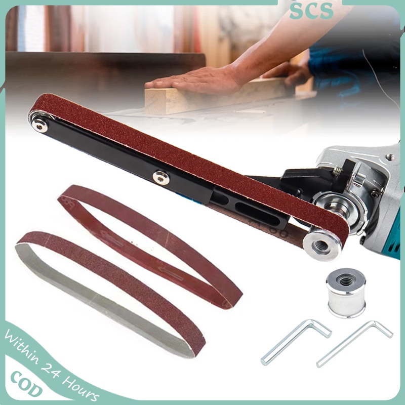 Grinder Belt Sander Attachment Angle Grinder Modified Sand Belt Machine ...