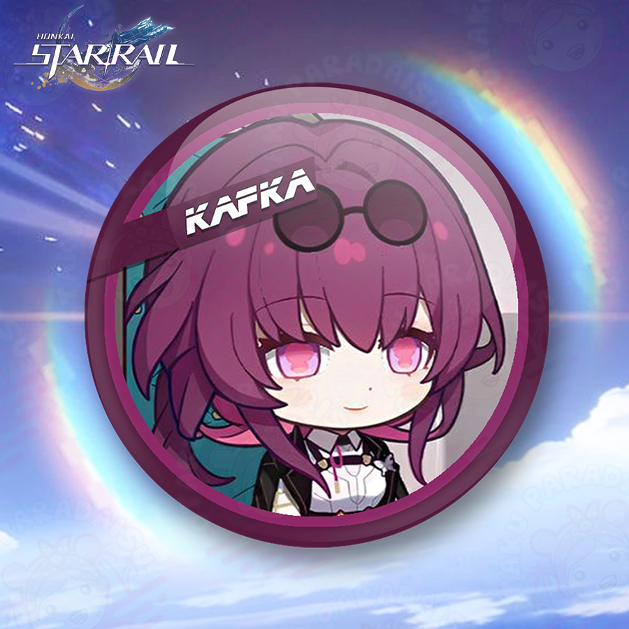 Honkai Star Rail Button Pins / Badge BATCH 1 Chibi Kafka Seele Dan Heng Jingyuan Himeko March ...
