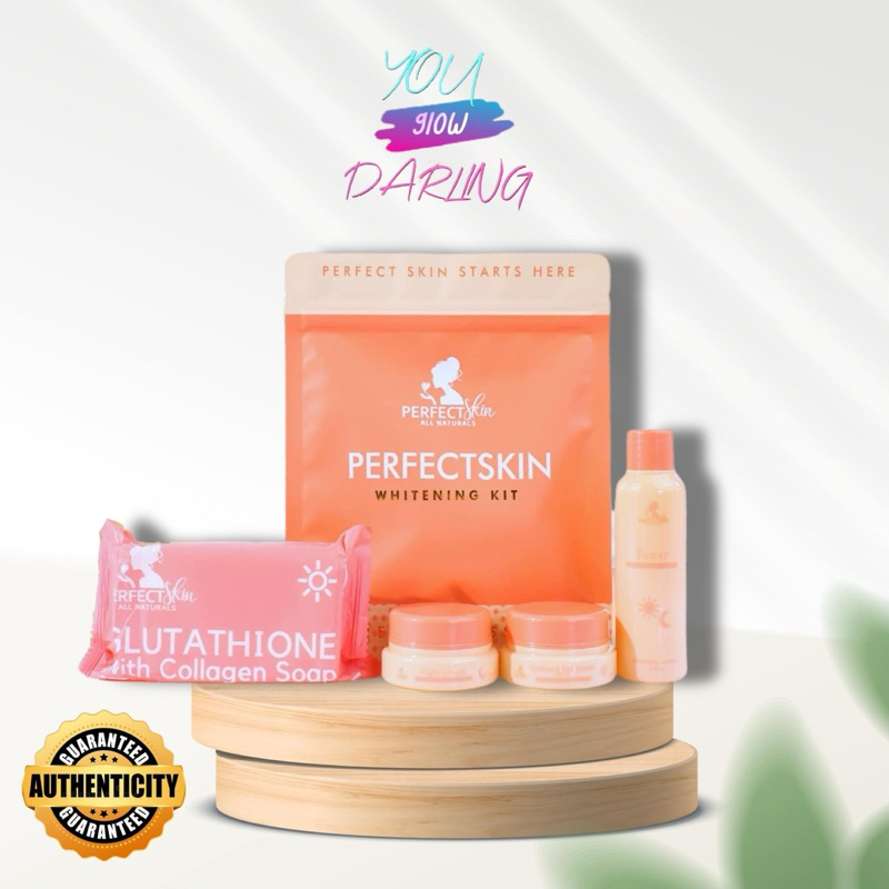 New and Improved Perfect Skin Whitening Kit (Maintenance Set) | Shopee ...