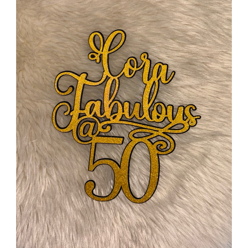 Customized Cake Topper | Shopee Malaysia