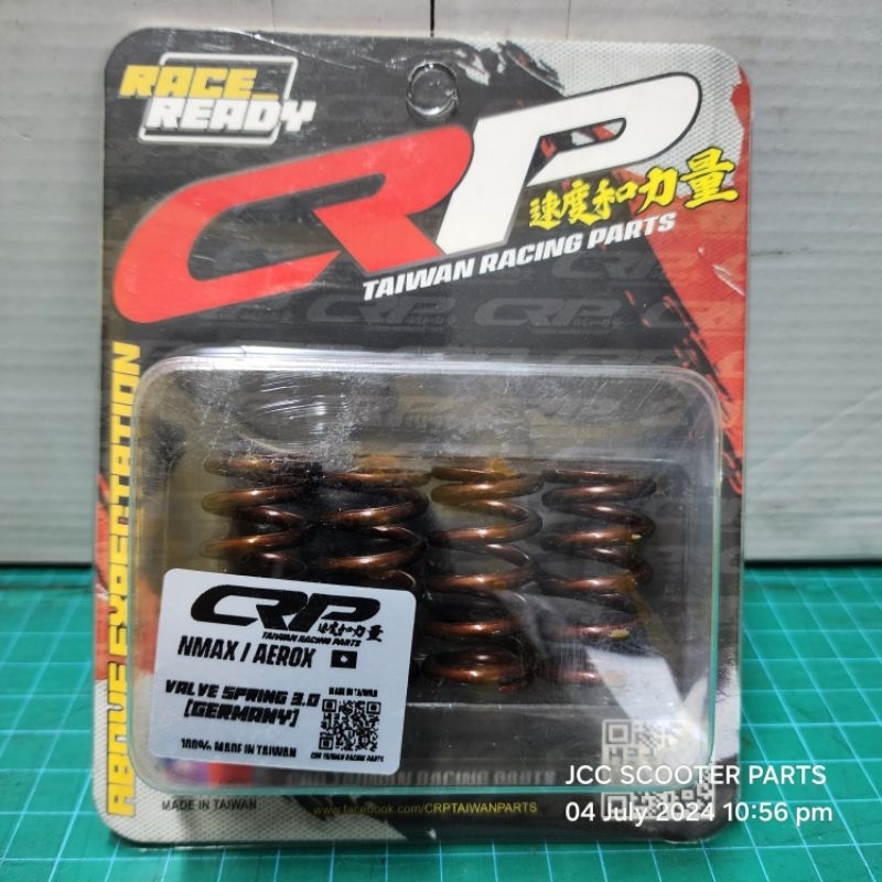 CRP VALVE SPRING 3.0 AEROX NMAX (GERMAN MATERIAL, MADE IN TAIWAN ...