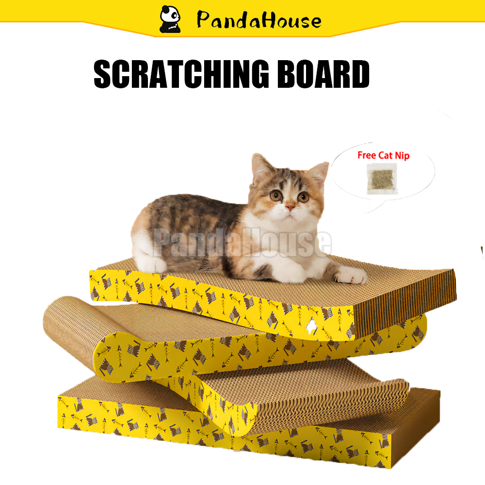 Cat Scratches kitten Scratching Cardboard High-density Corrugated paper ...