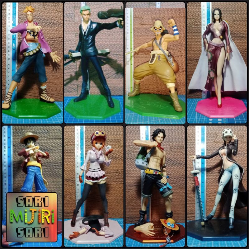 One Piece POP DX: Boa Hancock Roronoa Zoro Marco Monkey Luffy Portgas ...