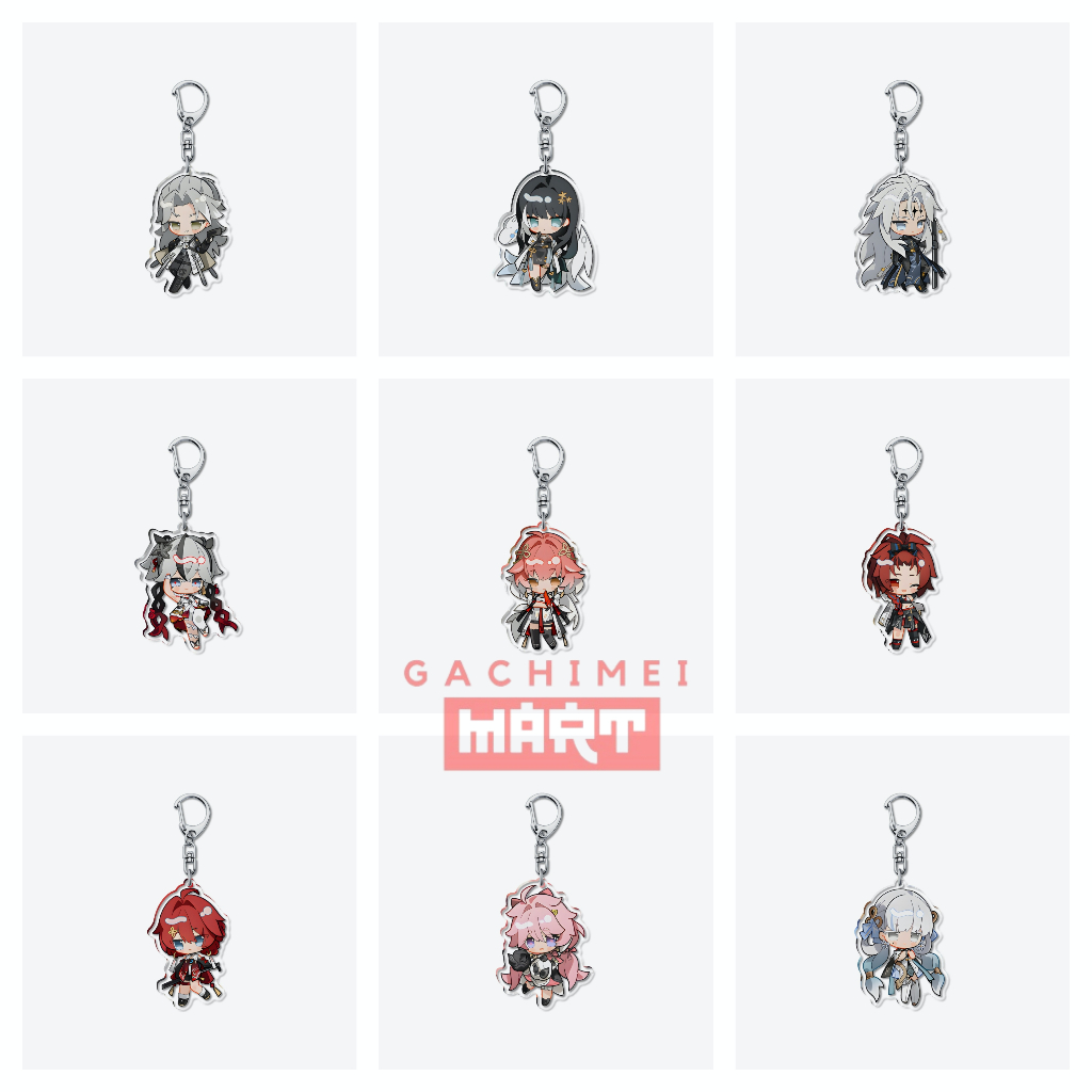 GM Wuthering Waves Wuwa Basic Characters Stand Alone 5 cm Acrylic ...