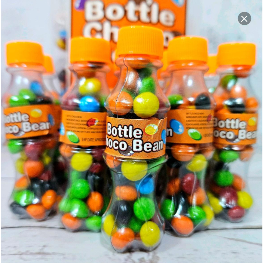 Bottle Choco Bean Chocolate Crisps Candy 30 pcs | Shopee Malaysia