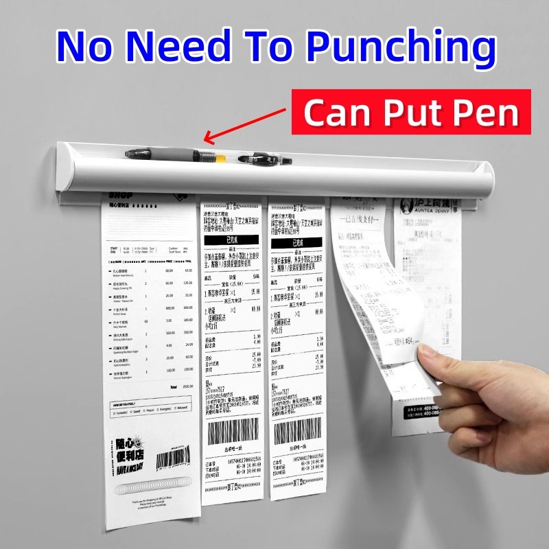 Premium Aluminum Kitchen Menu Clip Holder Receipt Clip No Punching ...