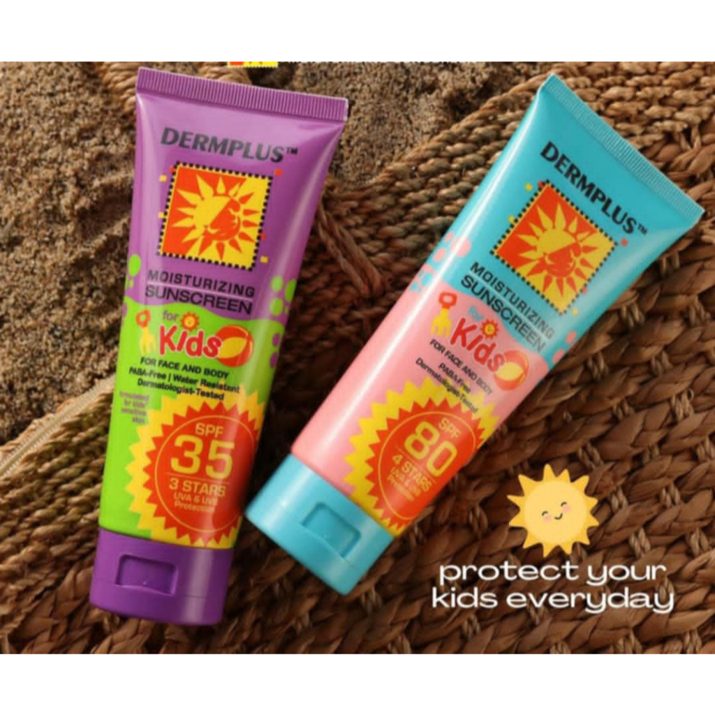 DERMPLUS Moisturizing Sunscreen For Kids 100ml | Shopee Malaysia