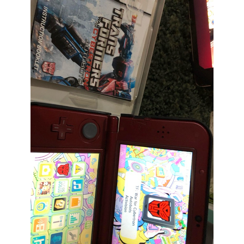 nintendo ds dsi 3ds 2ds xl ll used game : transformers war for ...