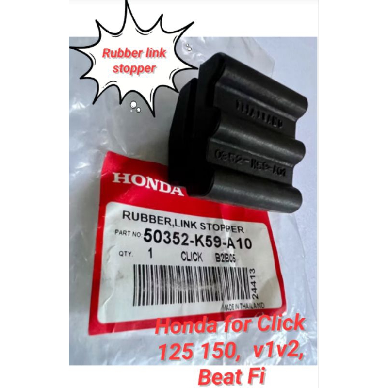 Rubber Link Stopper Honda Click 125i V1, V2, V3/150i V1,V2,V3/ Beat Fi ...