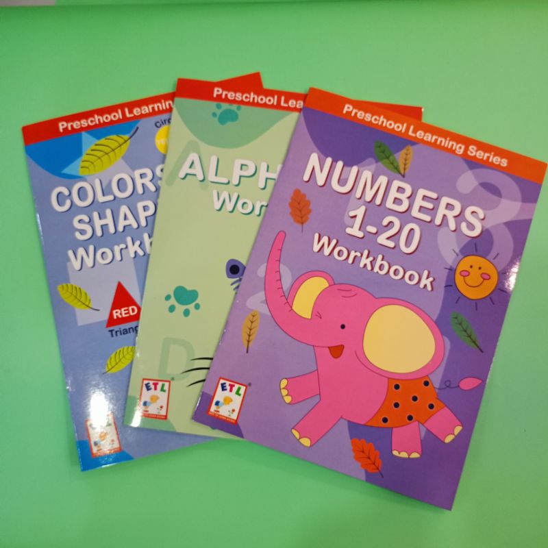 Preschool Learning Series (Colors & Shapes, Alphabet and Numbers ...