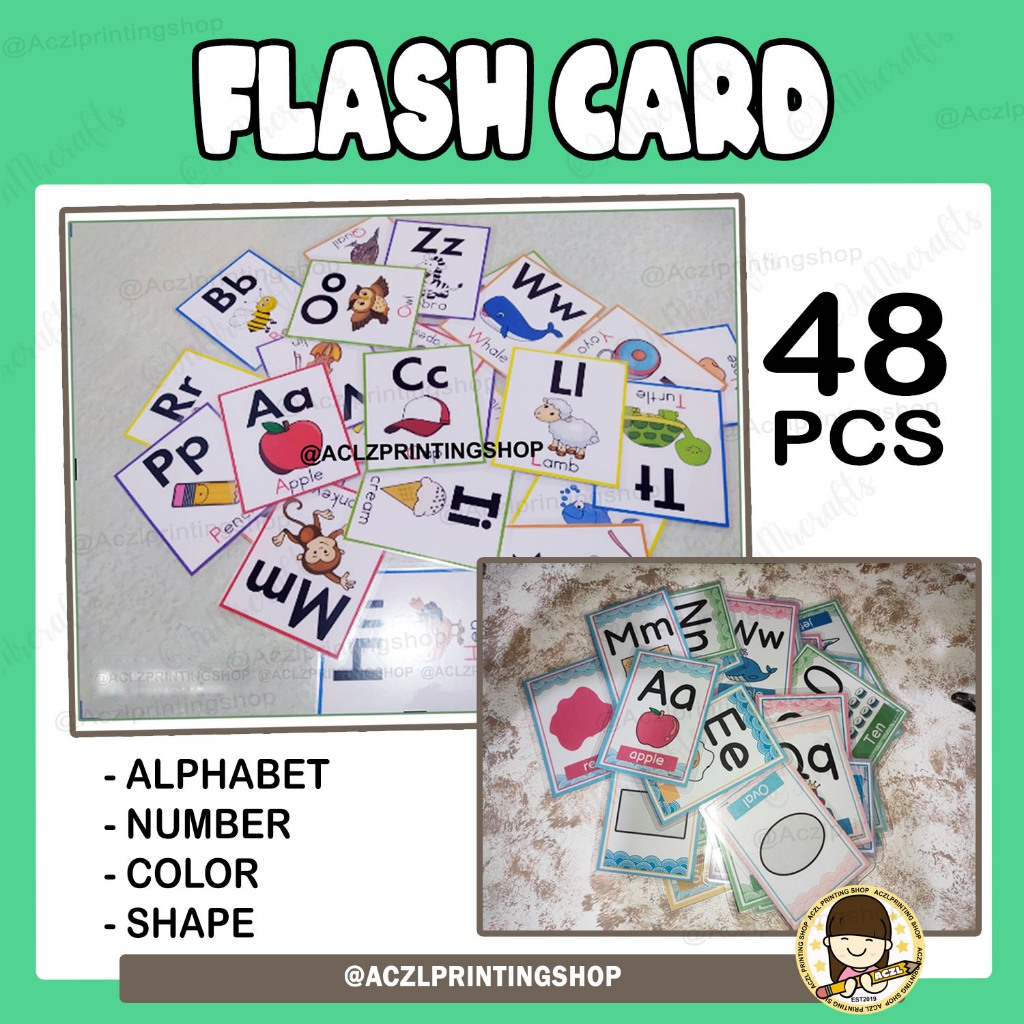 FLASH CARD SET (LAMINATED) | Shopee Malaysia