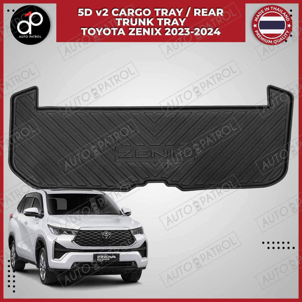 TOYOTA ZENIX 2023-2024 v2 Rear Trunk Tray or Cargo Tray | Shopee Malaysia