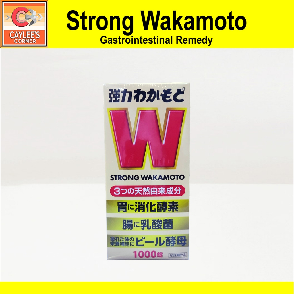 WAKAMOTO Strong from JAPAN 1000 Tablets (Expiry Nov 2027) | Shopee Malaysia