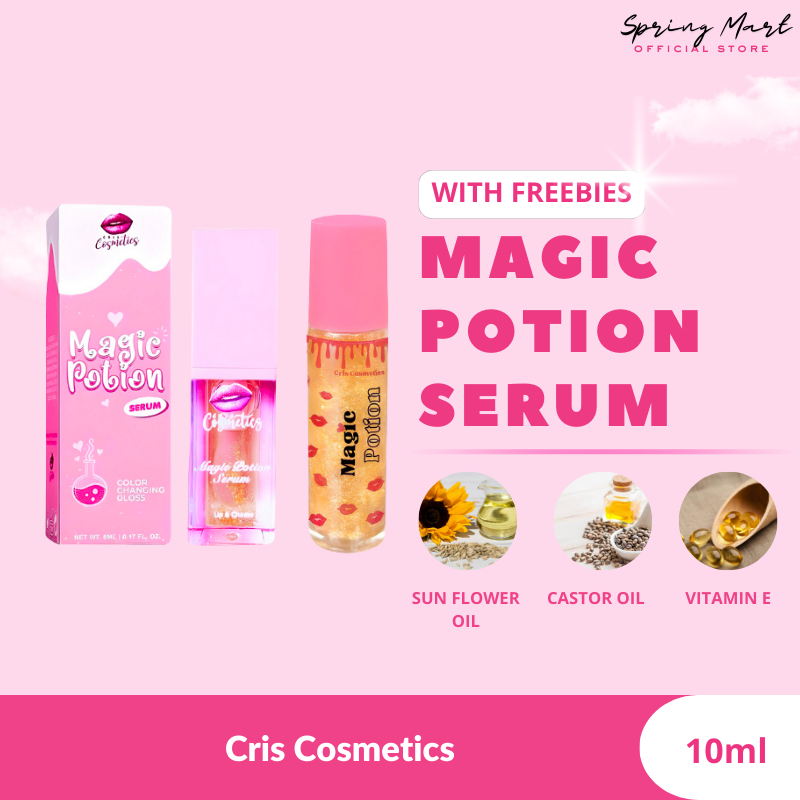 Cris Cosmetics Magic Potion with Gold Dust Lip & cheek Serum Highly ...